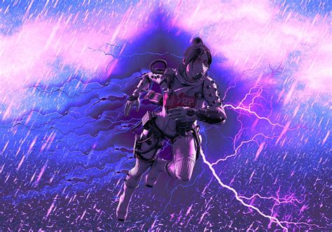 Apex Legends Wraith Desktop Wallpaper