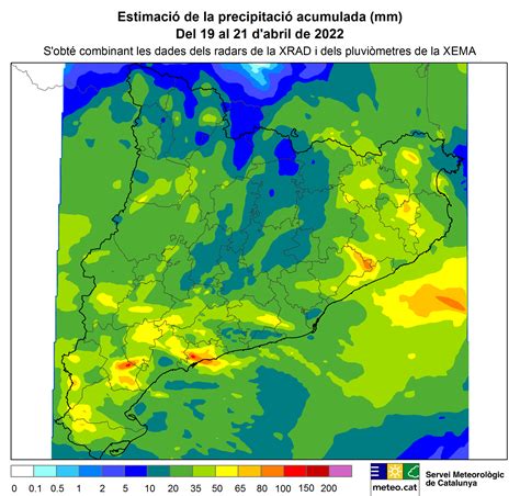 Meteocat on Twitter La precipitació acumulada entre dimarts i dijous
