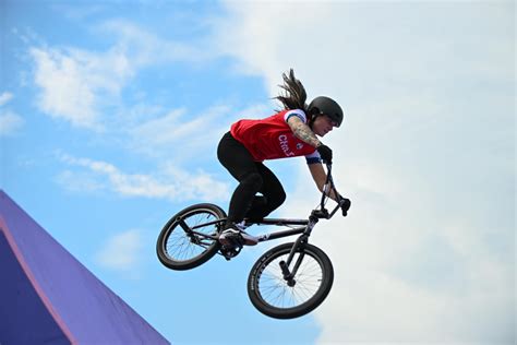 Macarena P Rez Logr Hist Rico Quinto Lugar En Ciclismo Bmx Freestyle