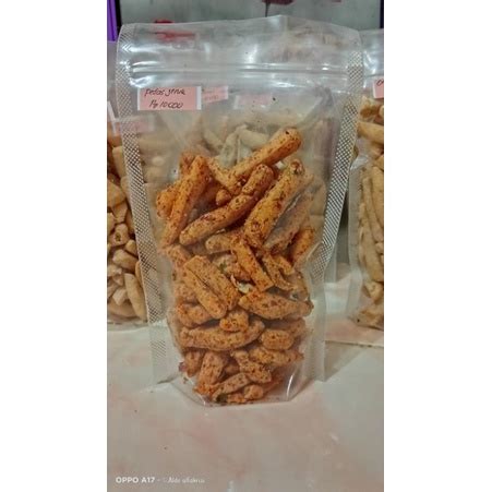 Jual Basreng Viral Kemuning Origina Pedas Daun Jeruk Isi 100gram