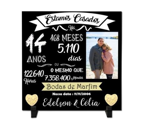 Anos Bodas De Marfim Compre Produtos Personalizados No Elo