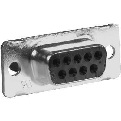 TE Connectivity 205203 3 D Sub Crimp Connector 9 Position Size 20