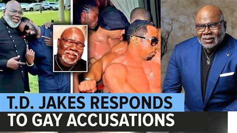 T D Jakes Responds To Accusations Addresses Diddy S Parties YouTube