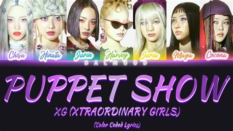 XG XTRAORDINARY GIRLS PUPPET SHOW Lyrics Color Coded Lyrics YouTube