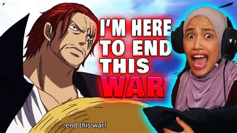 SHANKS WANTS TO END THE MARINEFORD WAR One Piece Episode 487 488