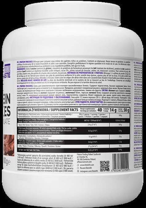 Protein Poeder Protein Pancakes 2000 G OstroVit Natuurlijk Bol