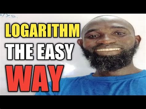Logarithm The Easy Way Evaluate Logarithm Without Calculator YouTube