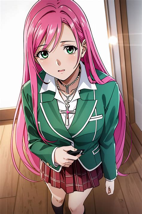 Anime Character Rosario Vampire Akashiya Moka V Other Lora