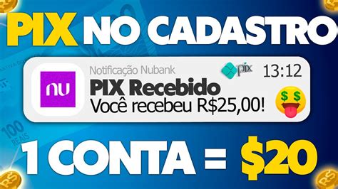 GANHE R 20 00 REAIS NO CADASTRO VIA PIX NOVO APP PAGANDO POR