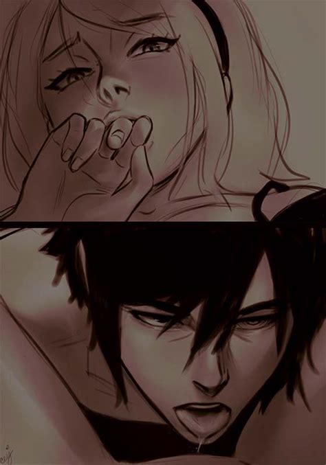 Haruno Sakura And Uchiha Sasuke Naruto And 1 More Drawn By Ceejles