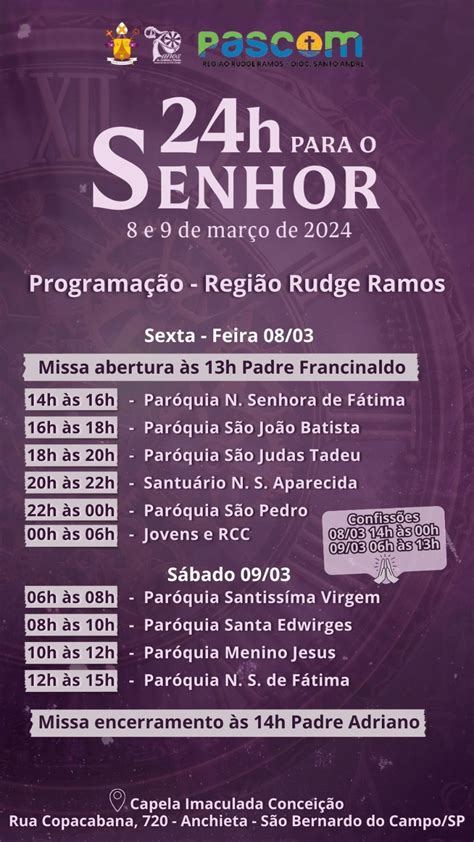 24 HORAS PARA O SENHOR