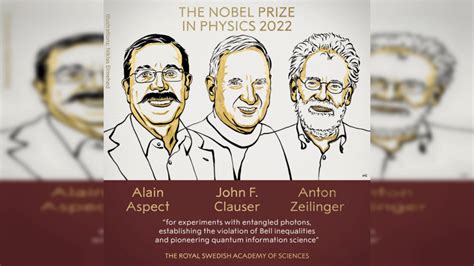 Tres científicos ganan el premio Nobel de Física este 2022
