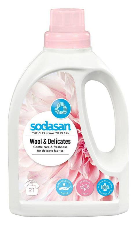 Sodasan Ekologiczny Płyn do prania wełny i tkanin delikatnych 750 ml