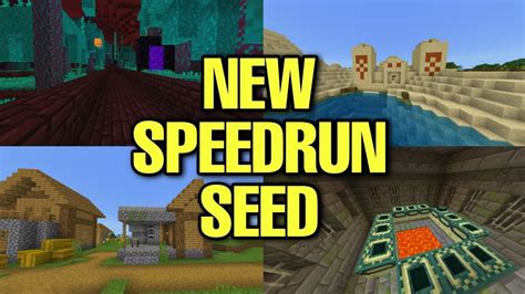 NEW Best Speedrun Seed For Minecraft Bedrock 1 17 MCPE SPEEDRUN SEED