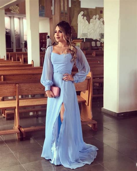 Modelo De Vestido De Madrinha Azul Atelier Yuwa Ciao Jp