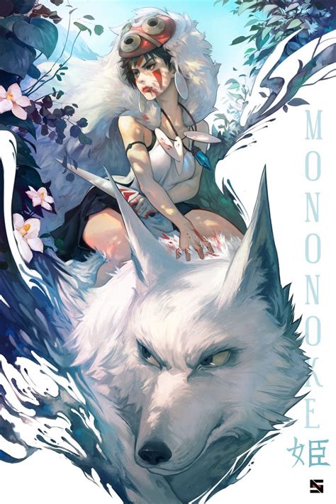 ArtStation Princess Mononoke Nick Silva Princess Mononoke Art