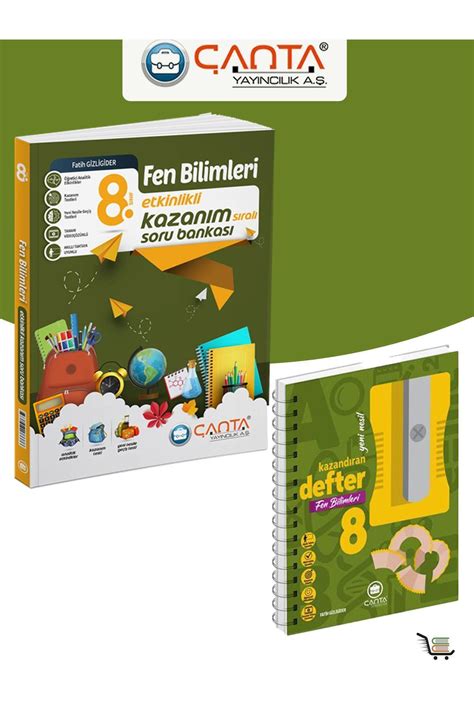 Çanta Yayınları 8 Sınıf Fen Bilimleri Etkinlikli Beceri Temelli Soru