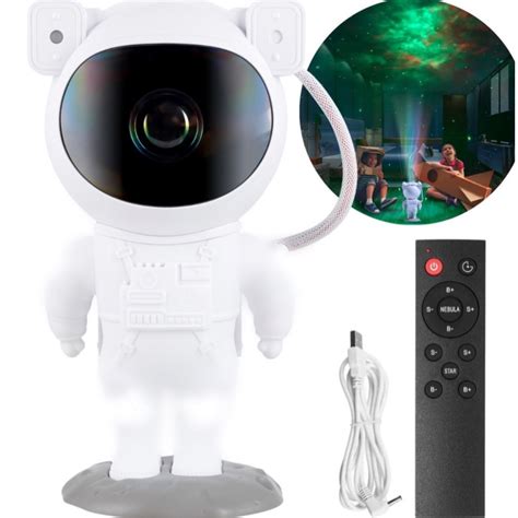 Projetor de Luz do espaço astronauta céu estrelado Shopee Brasil