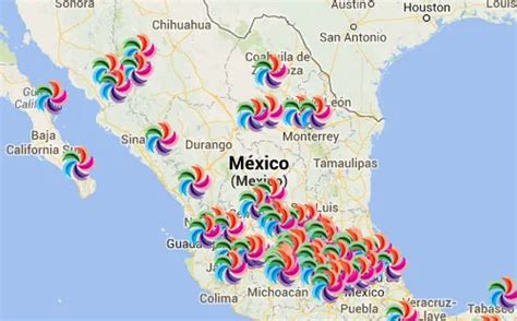 Mapa de todos los Pueblos Mágicos de México Pueblos Magicos de Mexico