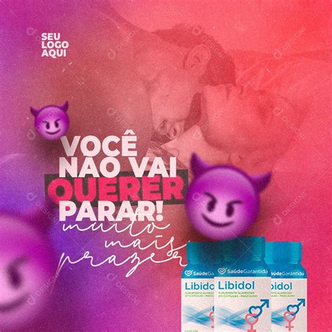 Você Não Vai Querer Parar Sex Shop Social Media PSD Editável download
