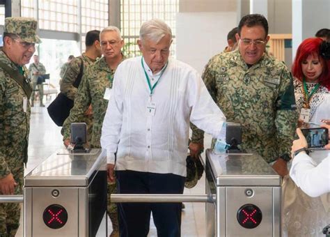 Tras 6 Horas Y Media Convoy Inaugural Del Tren Maya Llega A QR