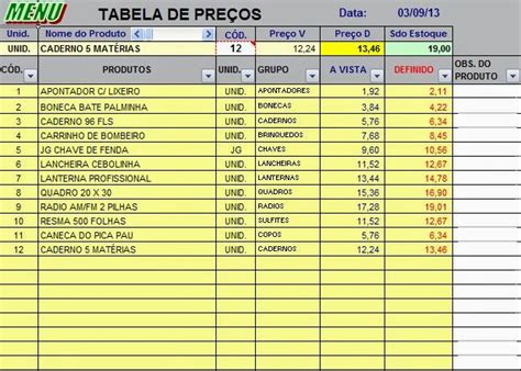 TURIM ADMIN PLANILHAS PRONTAS EXCEL março 2014