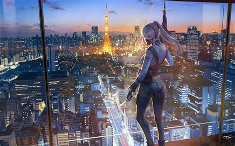 Anime City K Wallpapers Wallpaper Cave