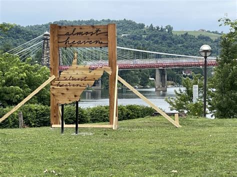 Giant Almost Heaven Swing At Heritage Port Showcases One Of W Va S