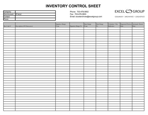 Free Inventory Spreadsheet Template Google Sheets Db Excel