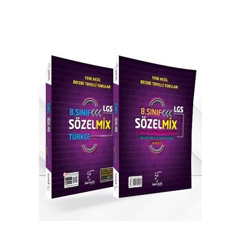 Karekök 8 Sınıf LGS Sözelmix Soru Bankası 9786257154215