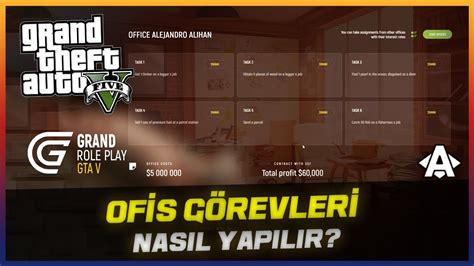 GRAND RP OFİS GÖREVLERİ NASIL YAPILIR Hızlıca Para Kazanın YouTube