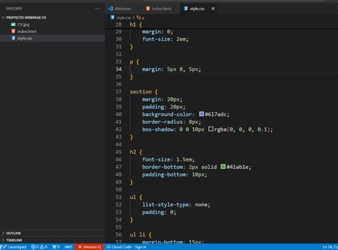 Que Buen Ejercicio HTML Y CSS Header Footer Y Variables CSS