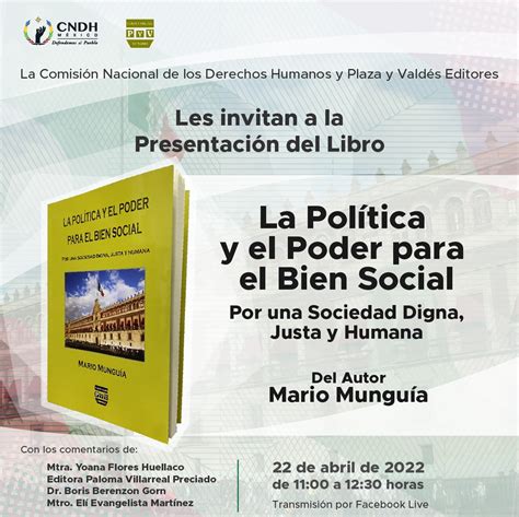 Cndh En M Xico On Twitter No Te Pierdas La Presentaci N Del Libro