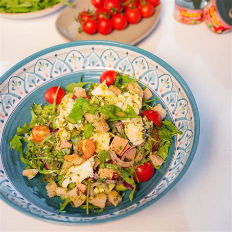 Talijanska salata od kruha Kekec pašteta Hrvatska