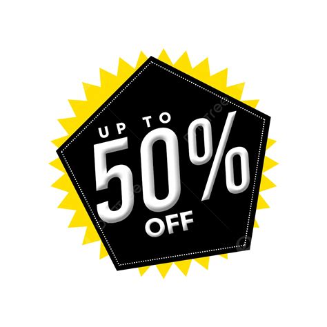 Hasta 50 De Oferta Especial PNG Descuento 50 Por Ciento De Descuento
