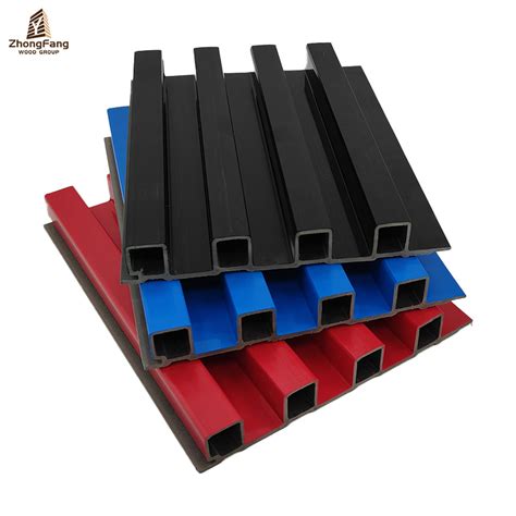 Outdoor Decoration Co Extrusion Solid Hollow WPC Outdoor Decking