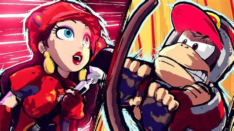Mario Strikers Battle League 2nd Free Update Pauline Diddy Kong
