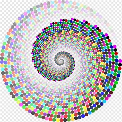 Círculo computador ícones cor círculo abstrato espiral simetria