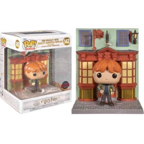 Funko Pop 142 Ron Weasley With Quality Quidditch Supplies Special