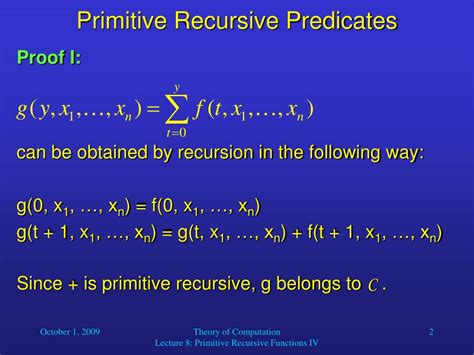 ppt primitive recursive predicates powerpoint presentation free download id 736900