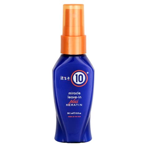It S A 10 Miracle Leave In Plus Keratin Beauty Care Choices