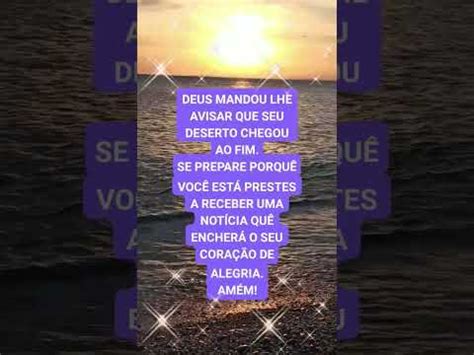 DEUS MANDOU LHES AVISAR YouTube