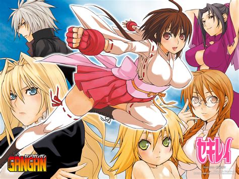 Musubi Tsukiumi Kazehana Matsu Kusano And 1 More Sekirei Drawn