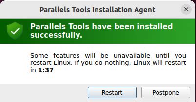 Kb Parallels How To Install Parallels Tools In Linux Virtual Machine