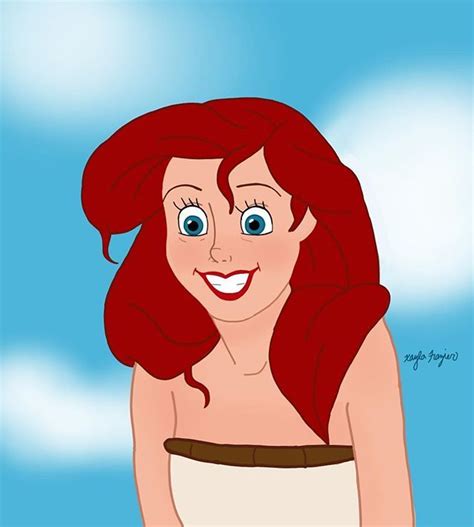 Ariel Drawing By Kayla Frazier Midnightfirefliesart