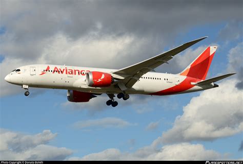N784AV Avianca Boeing 787 8 Dreamliner Photo By Donato Bolelli ID