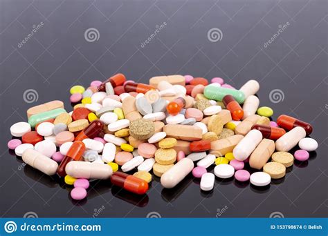 La Industria Farmac Utica Droga Las Vitaminas De Las P Ldoras Foto De