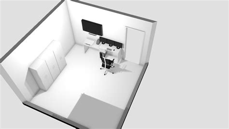 Projeto Quarto Gamer De Lucas Planta D Mooble