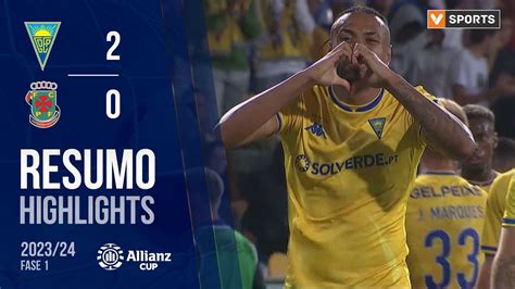 Highlights Resumo Estoril Praia 2 0 Paços de Ferreira Taça da Liga