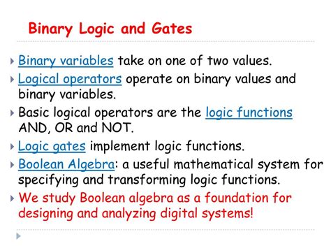 gate circuits and boolean equations ppt download